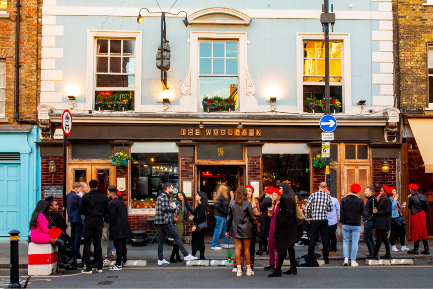 The Woolpack | The best pub in Bermondsey with an epic pub garden